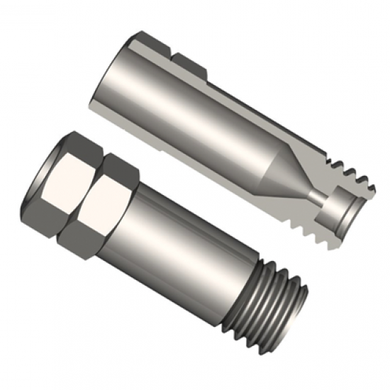 Agilent Column nut, inlet with long ferrules