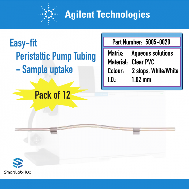 Agilent Easy-fit Peristaltic pump tubing, standard for sample uptake ...