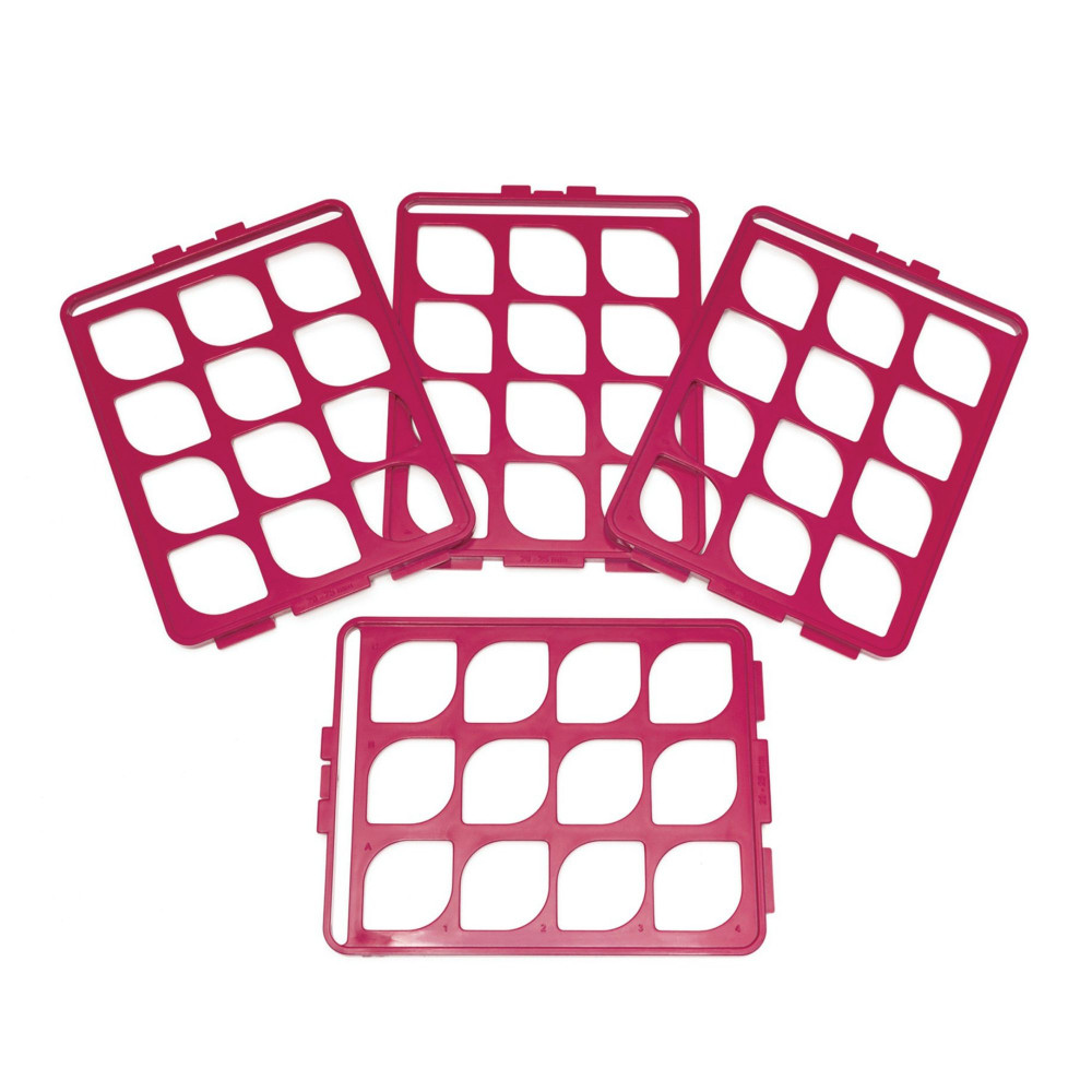 SP Bel-Art Switch-Grid Test Tube Rack Grids; For 20-25mm Tubes, Fuchsia ...
