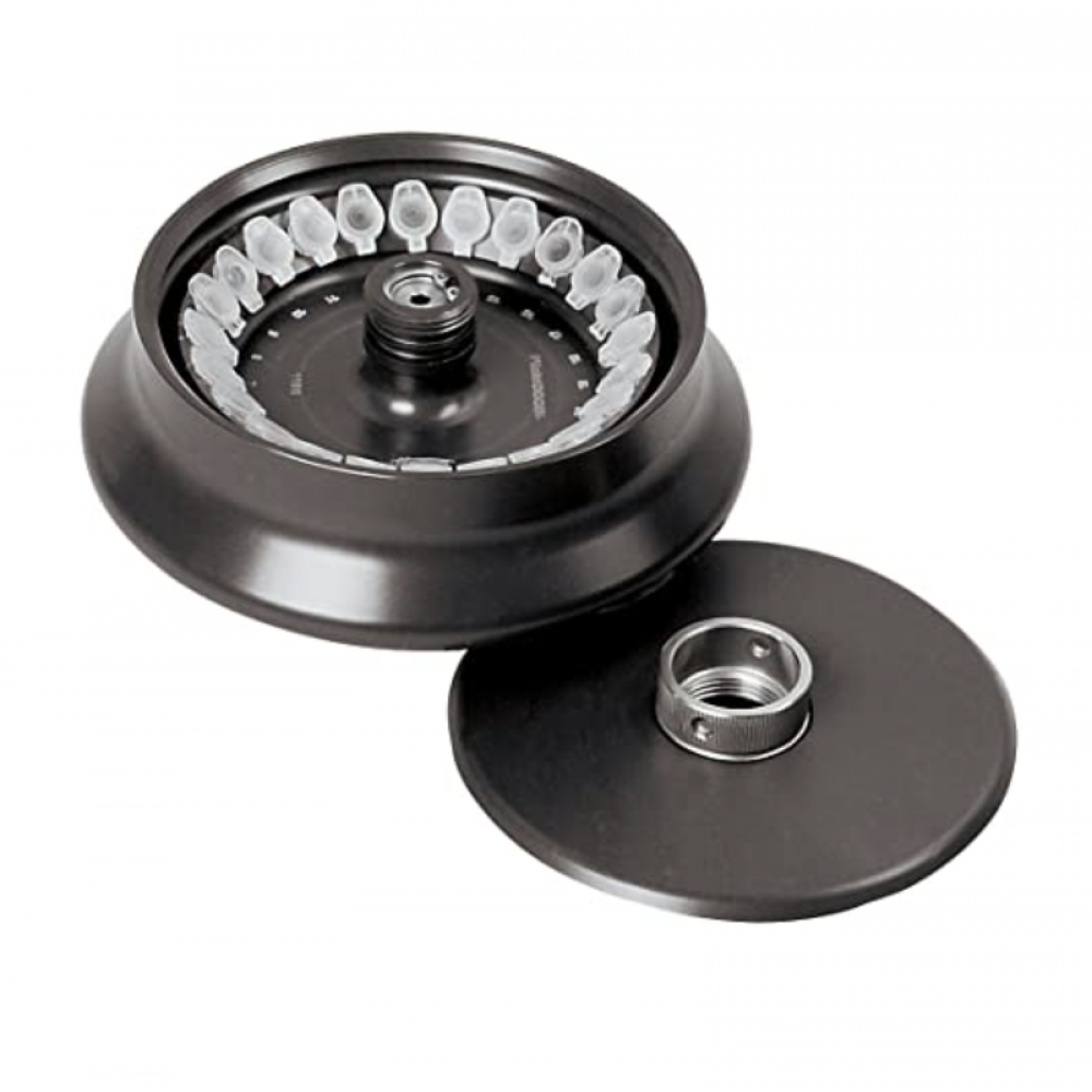 Hettich Angle rotor, 24-place: 45°, with lid, bioseal, phenol-resistant ...